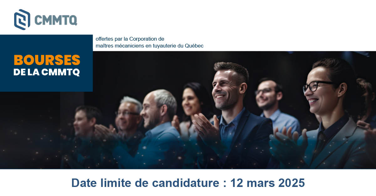 Les bourses d’excellence de la CMMTQ - Corporation des maîtres ...